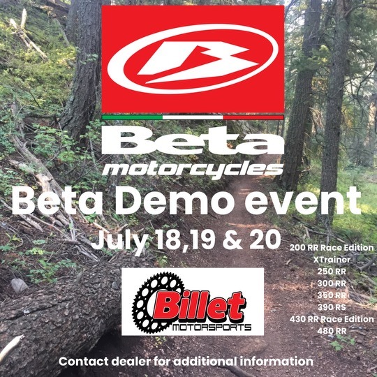Beta USA Motorcycles by Billet Motorsports